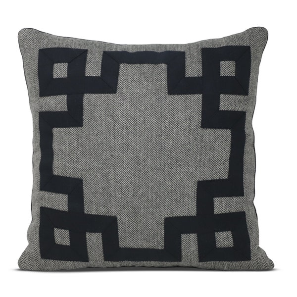 Greek Key Pillow - Etsy