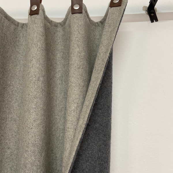 Wool Felt Curtains - Etsy