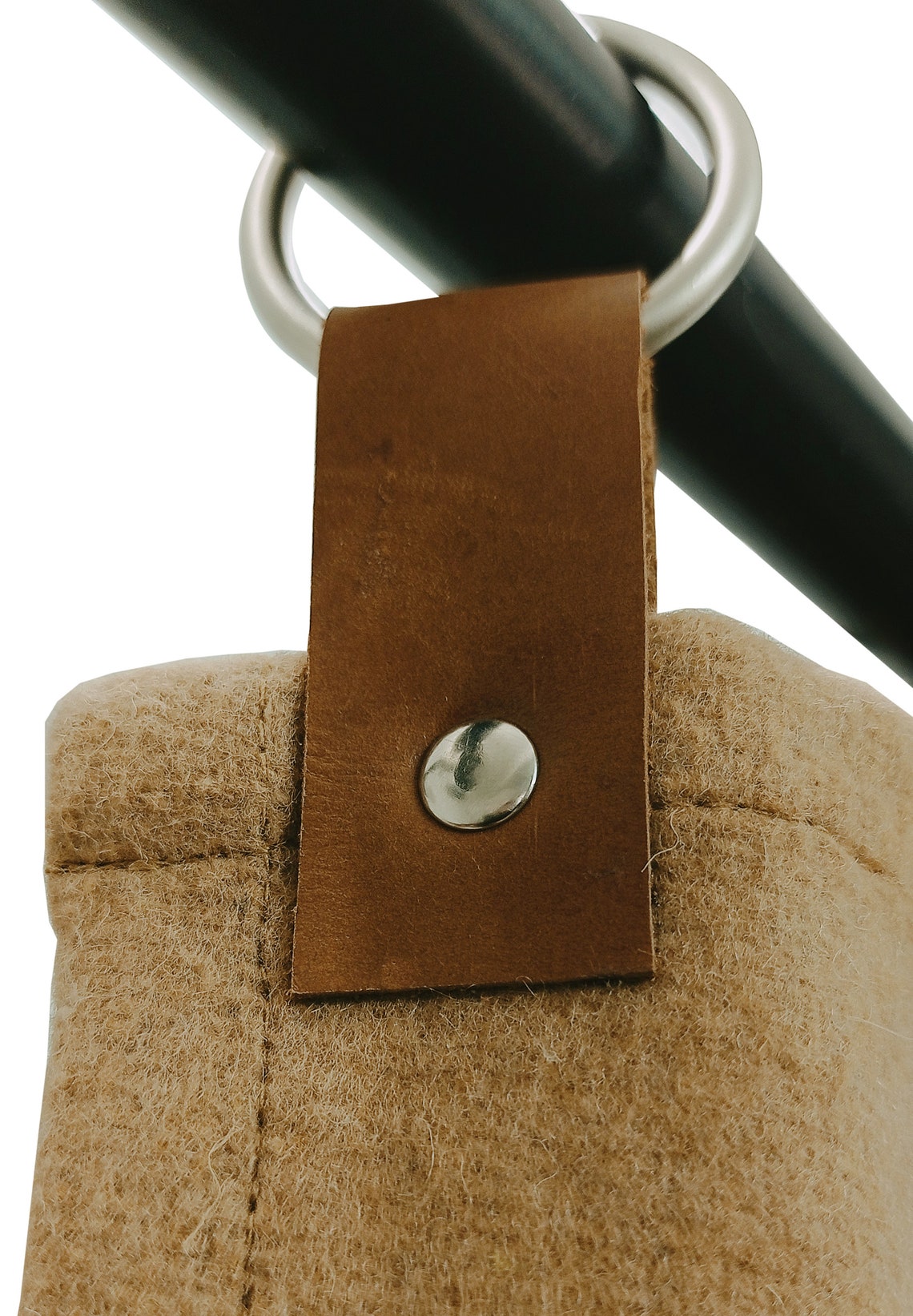 Wool Felt Curtains Beige Tan Felt Curtain Panel Custom Window | Etsy