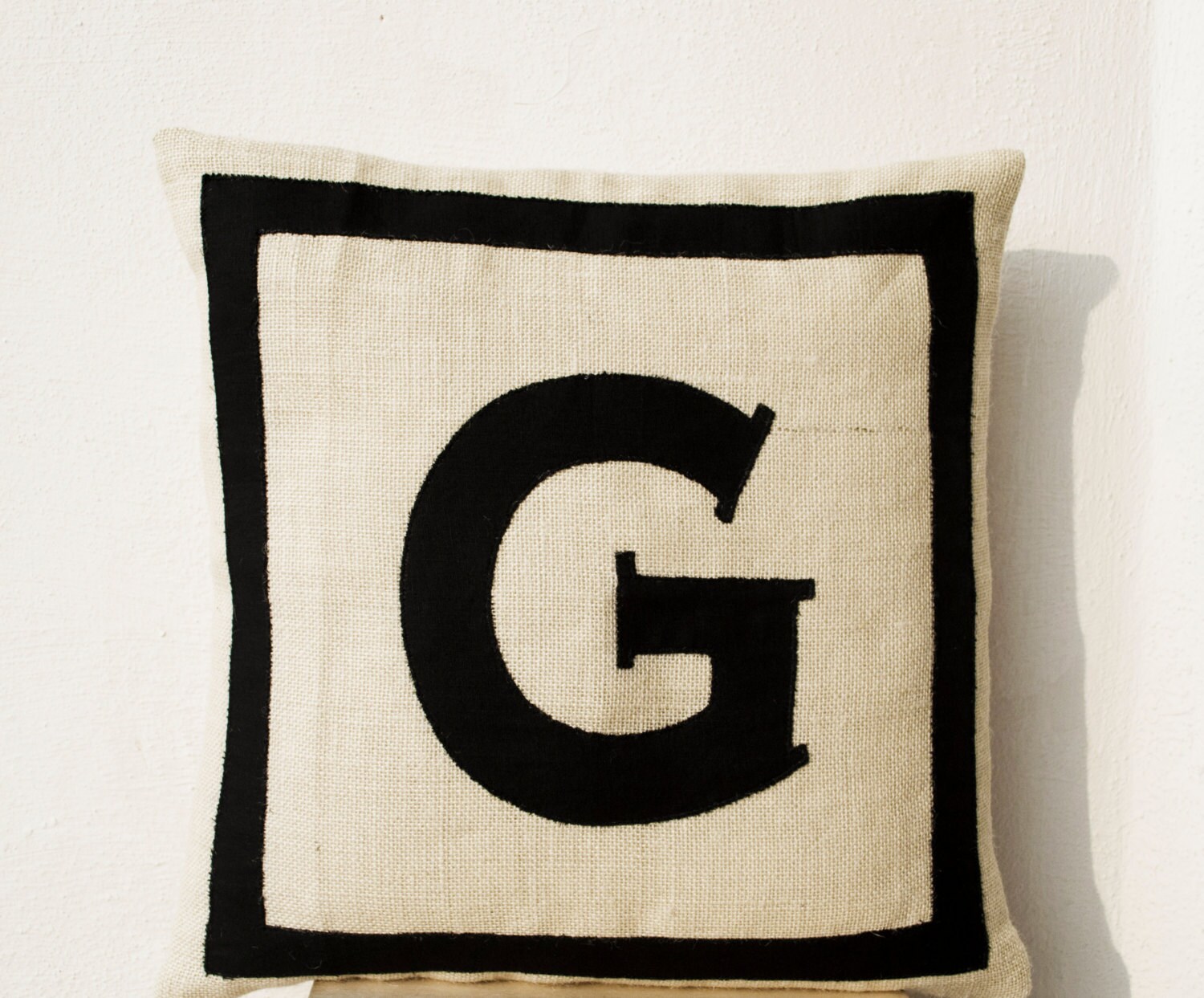 Personalized Monogram Throw Cushion Cover Pillow Cover - Etsy