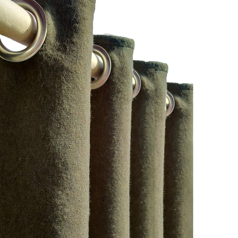 Wool Felt Curtains - Etsy