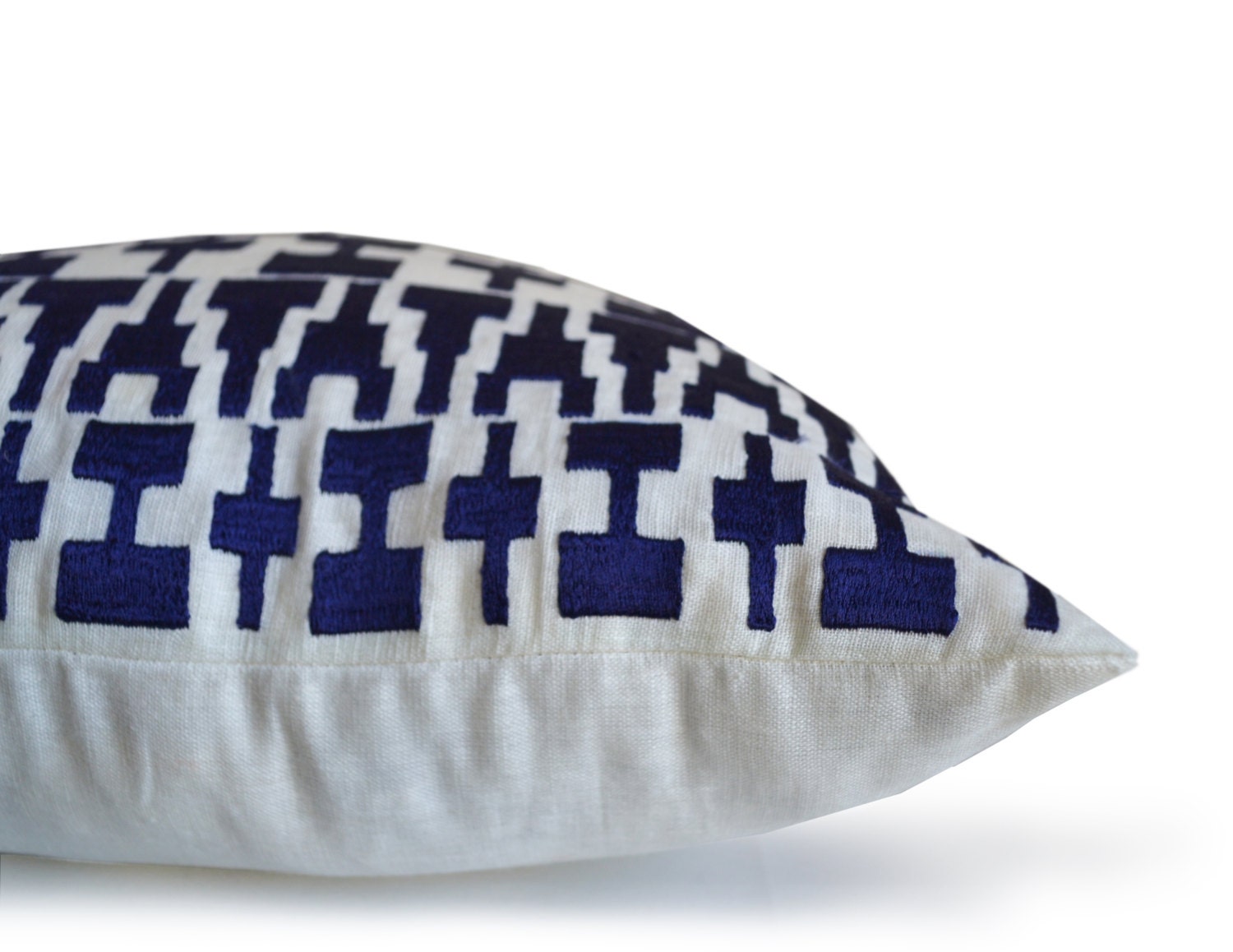 Aztec Pillow Cover Tribal Pillow Navy Blue Pillows Blue and | Etsy