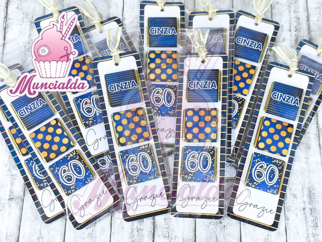 Card With Personalized Chocolate Trio, Birthday Placeholder, Chocolate ...