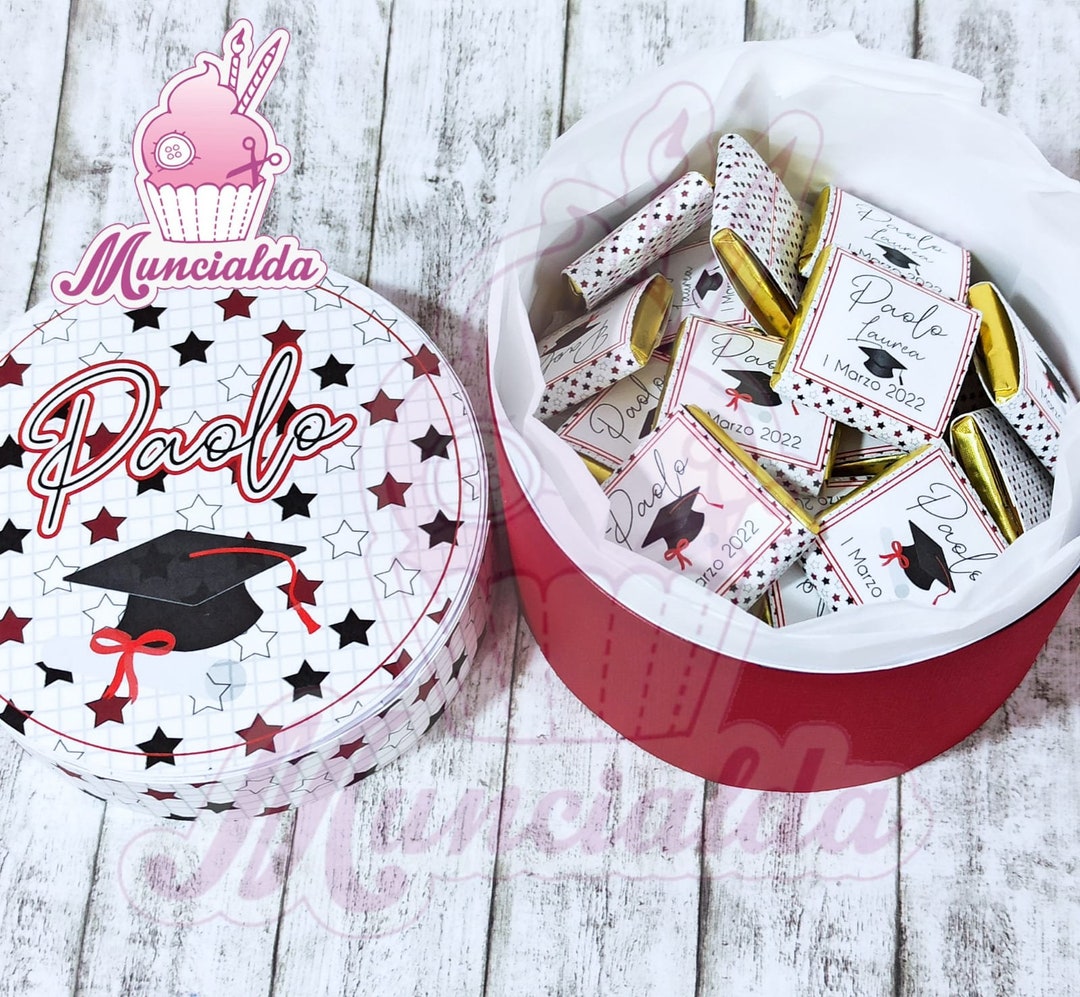 Personalized Graduation Chocolates, Chocolate Box, Graduation ...
