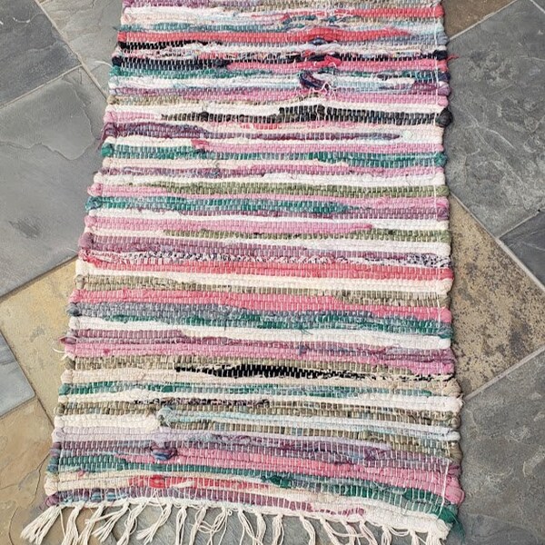 Country Rag Rug - Etsy