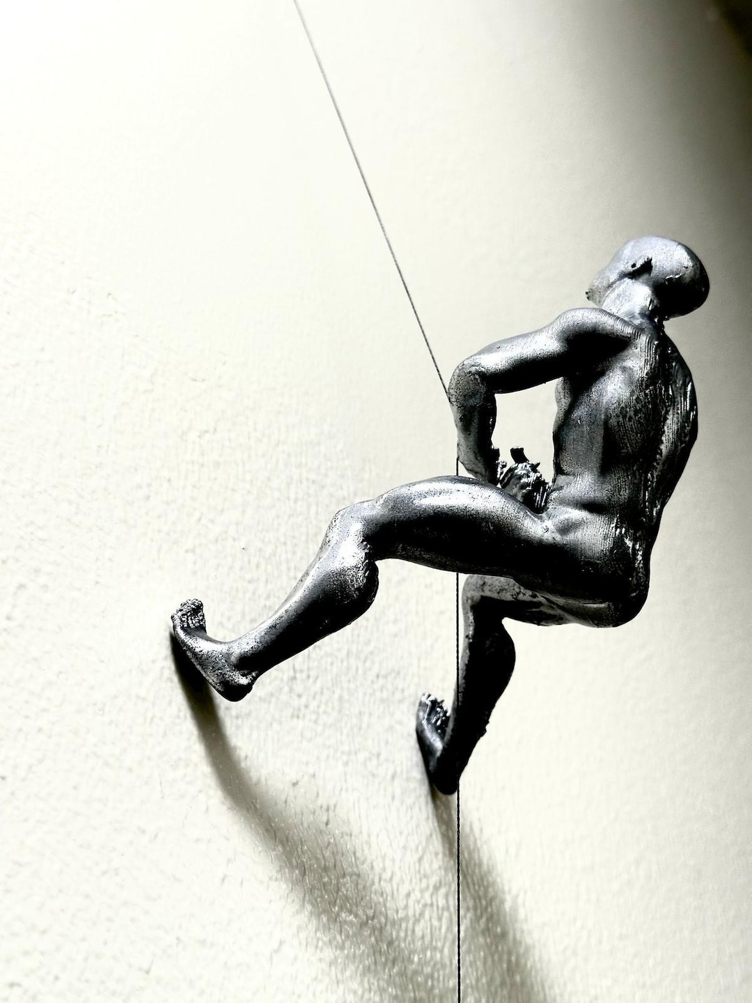 3D Printed Man Wall Sculpture: Modern Home Decor - Etsy