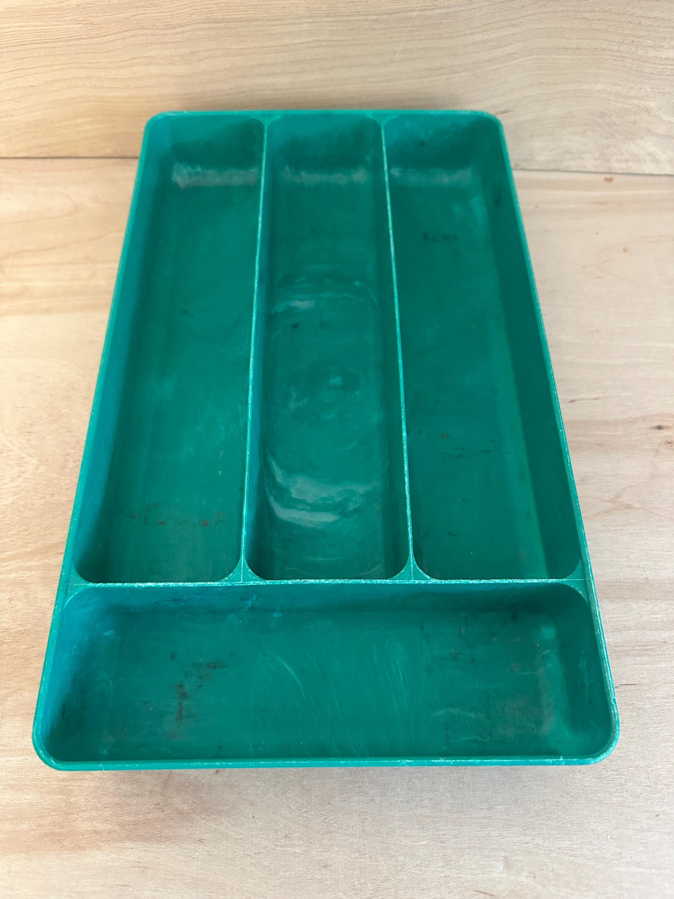 Vintage Lustro Ware Divided Organizer Tray: Kitchen, Desk, Sewing, RV ...