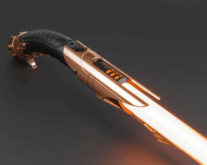 Bane Black/copper Curved Saber, Smoothswing Chose RGB or GHV3 Pixel ...