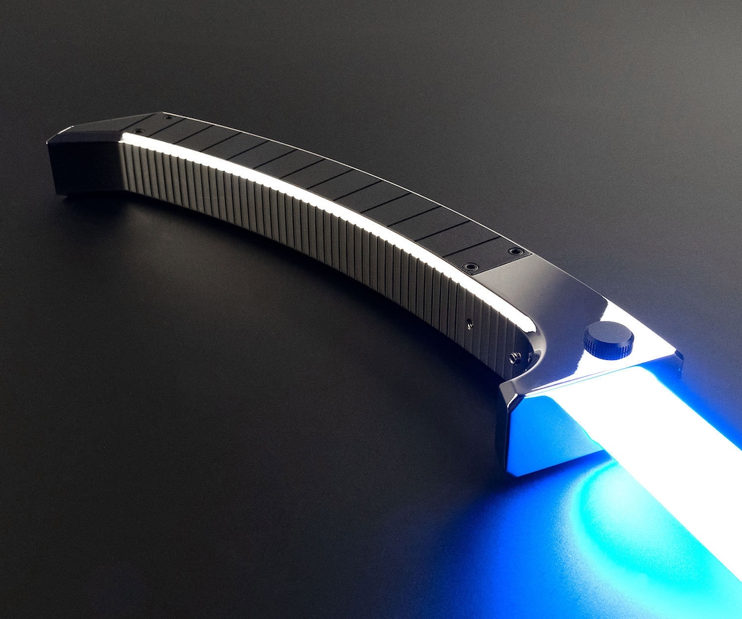Cyber Assassin Chrome/black Curved Saber, Smoothswing Chose RGB or GHV3 ...