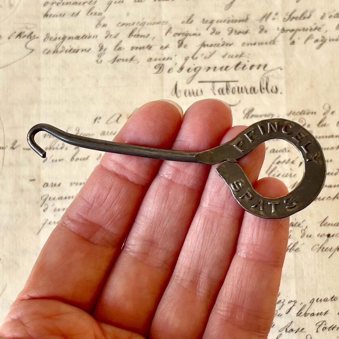 Antique/vintage Button Hook/hook - "princely Spats" - Brand Advertising ...