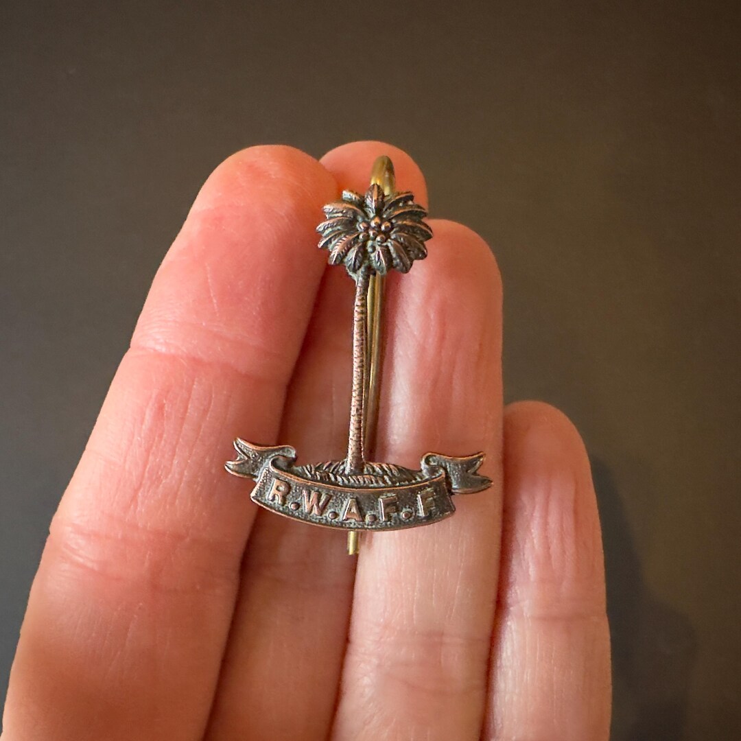 Vintage WWII R.W.A.F.F Uniform Badge - Military Badge - Circa 1930's ...