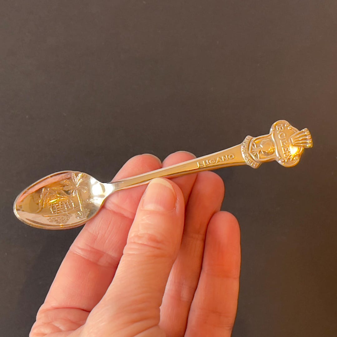 Vintage Rolex Spoon - Bucherer Watches Lugano Spoon - Silver-plate. - Etsy