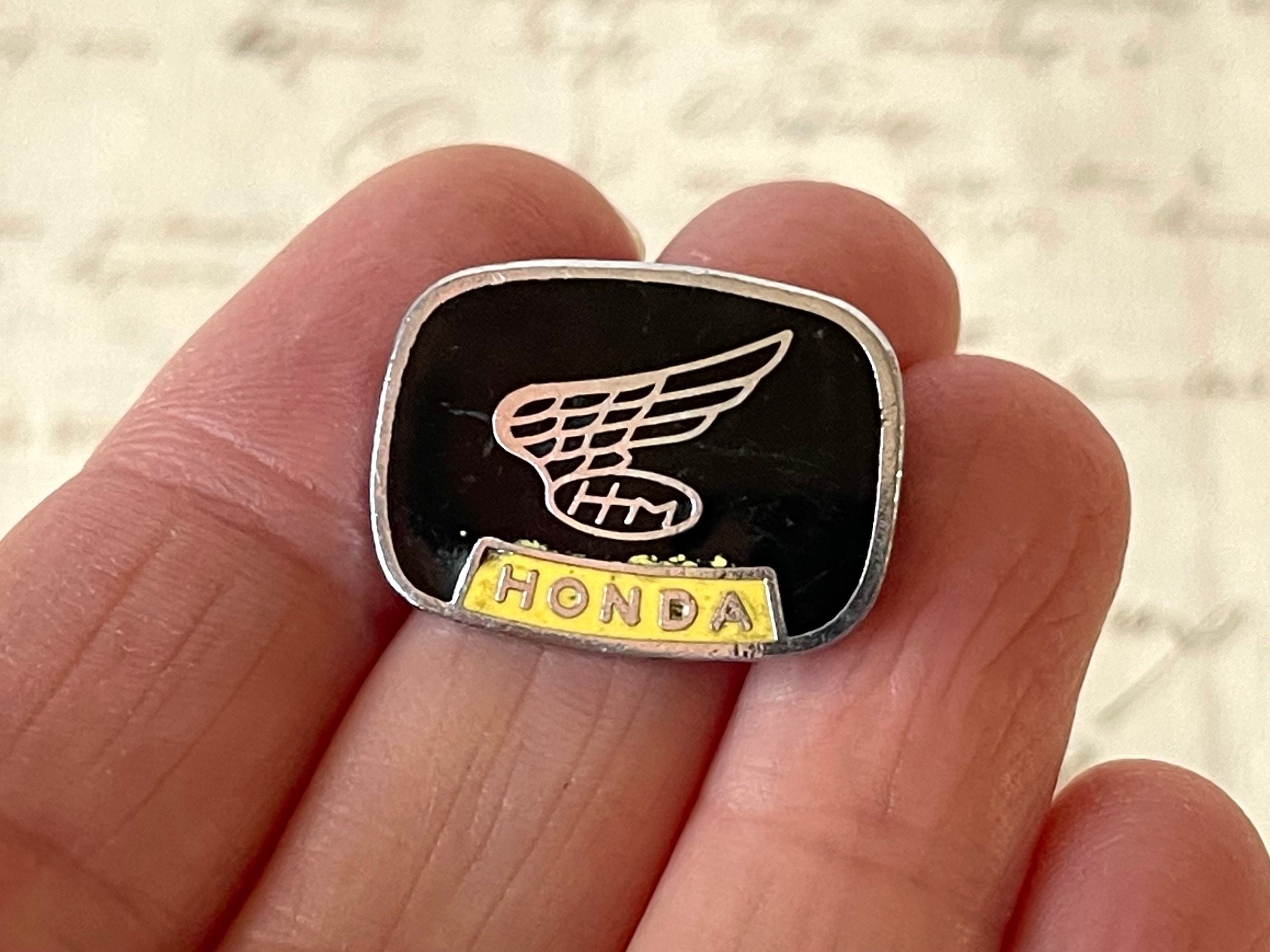 Vintage Honda Motorcycle Emblem
