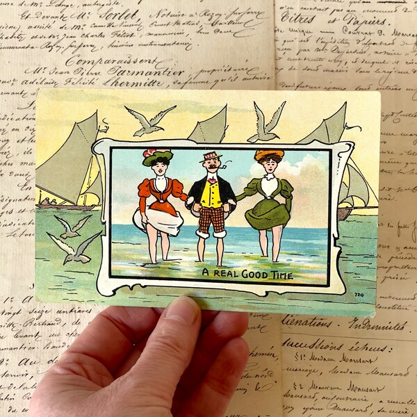 Seaside Postcards - Etsy