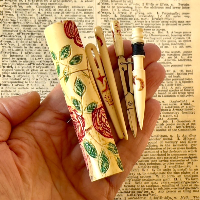 Antique Sewing Bodkin - Etsy UK