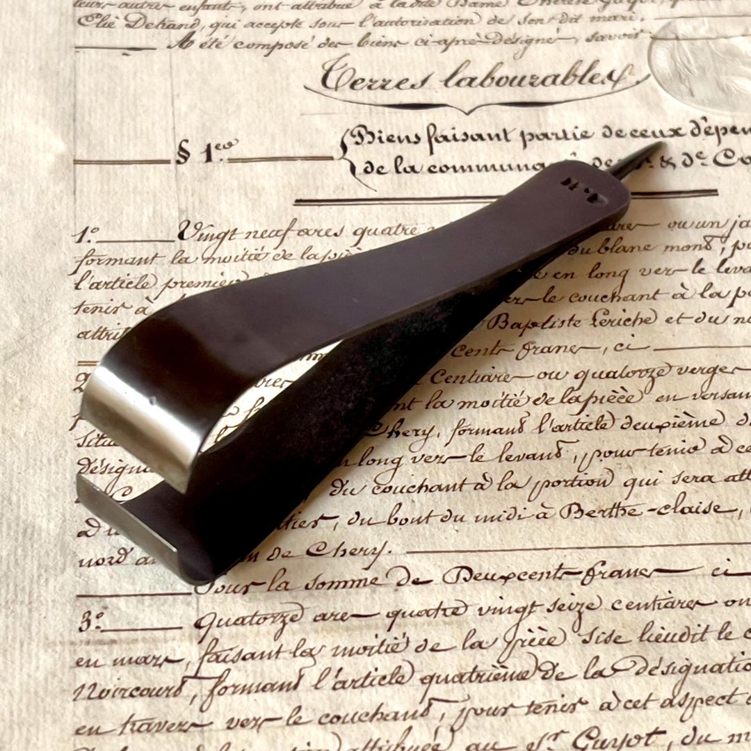 Rare Antique Cigar Cutter & Piercer - Cigar Accessory - Steel ...
