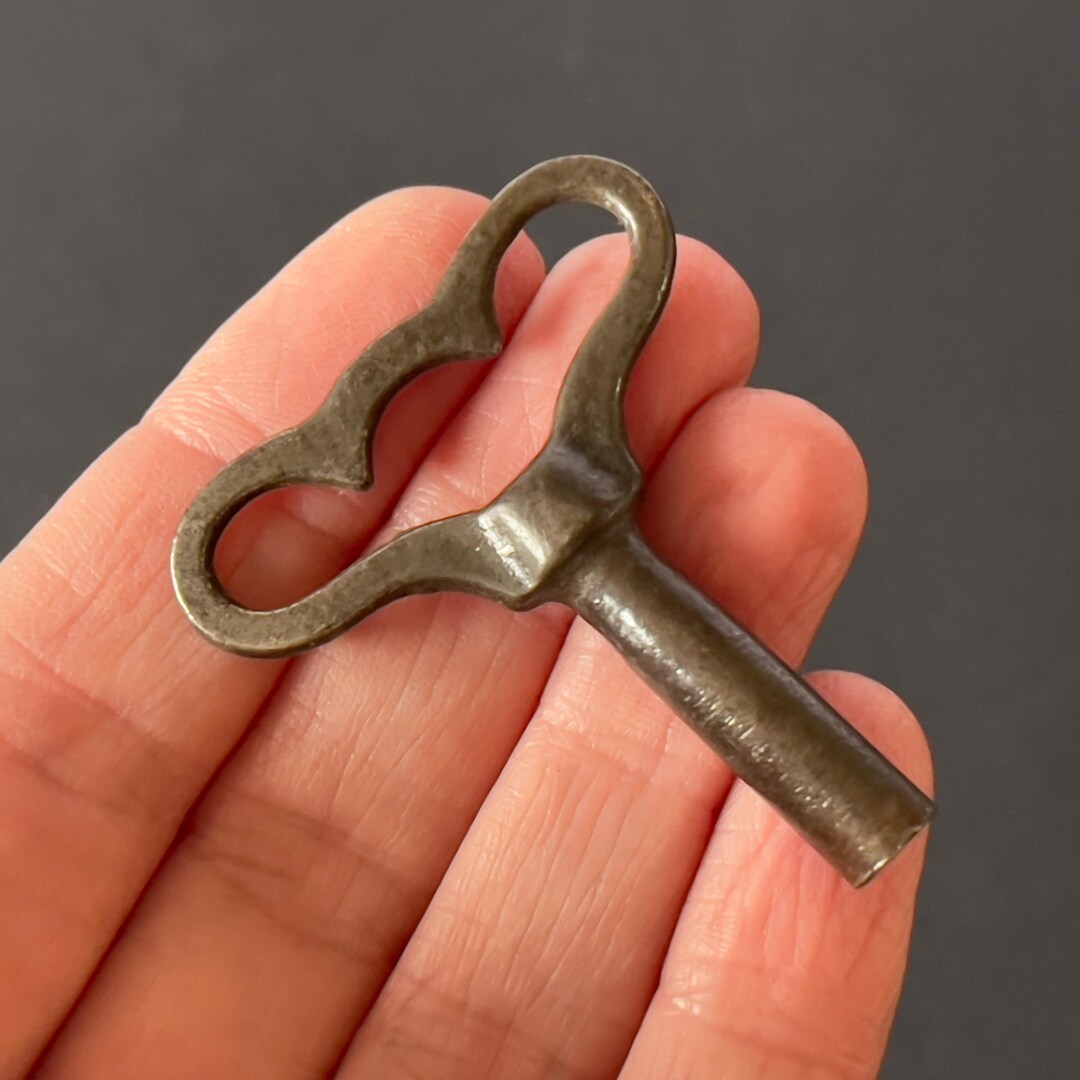 Antique Clock Key/winding Key Unsized Clock Key Circa Victorian ...