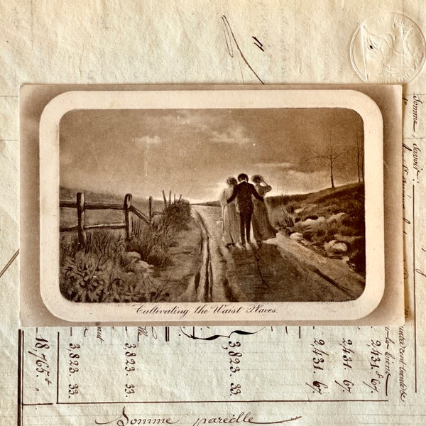 Sepia Postcard - Etsy