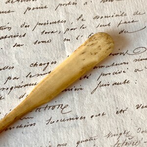 Antique Bone Spoon Hand-carved Bovine Bone Medicine Spoon/condiment ...