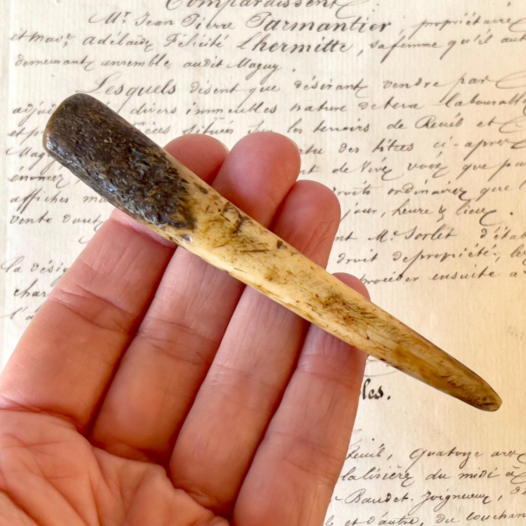 Rare Antique Bone Awl/proddy/bodkin/fid Hand-carved Folk Art. - Etsy