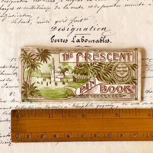 Antique/vintage Book of Pins/pin Book - Antique Advertising - Early ...