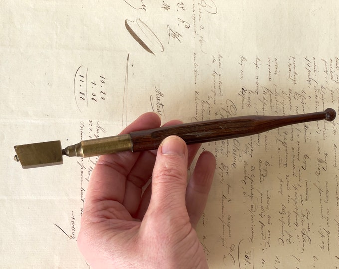 Antique/vintage Glass Cutter/cutting Tool - Diamond Tip - London Maker ...