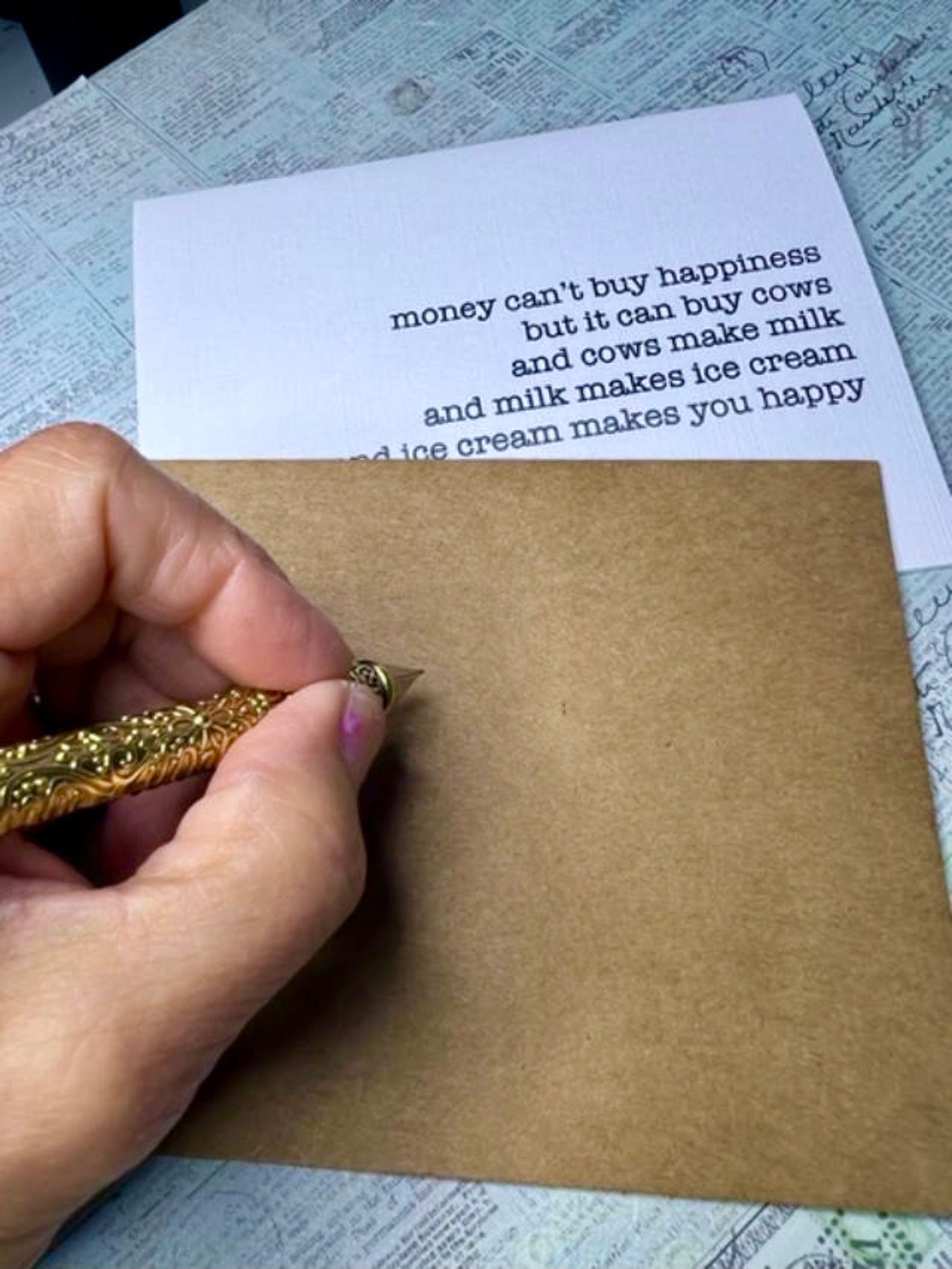 Every Storm Runs Out of Rain * Inspiration Card * Friendship ...