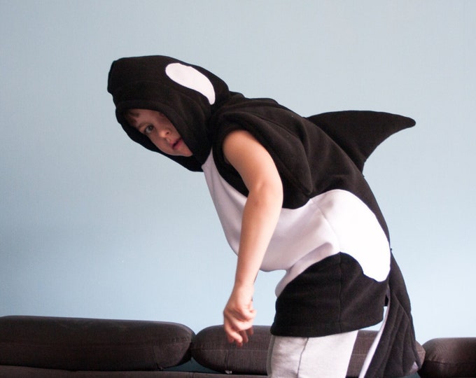 Orca Costume PATTERN Killer Whale Costume Pattern DIY Handmade Costume ...