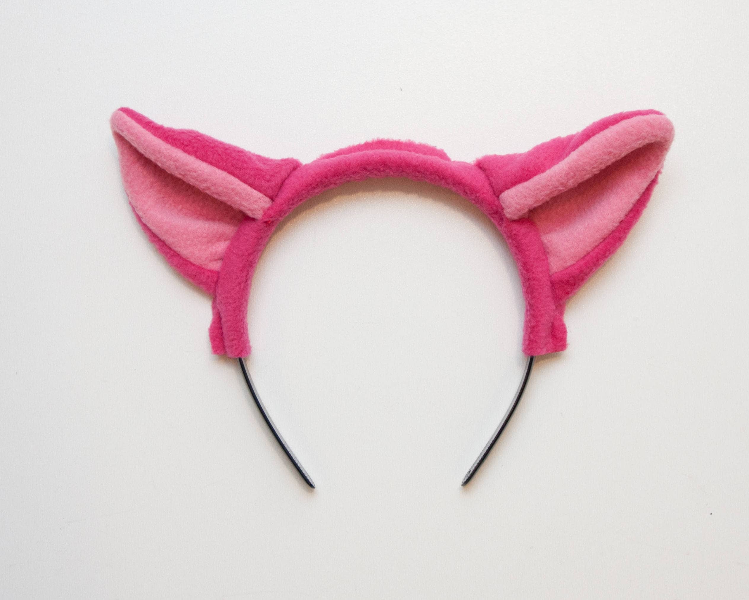 Pink Panther Ears Headband and Tail Set Soft Animal Tail - Etsy Australia