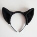 Black Panther Headband, Halloween Dress Up, Black Cat Costume, Black ...