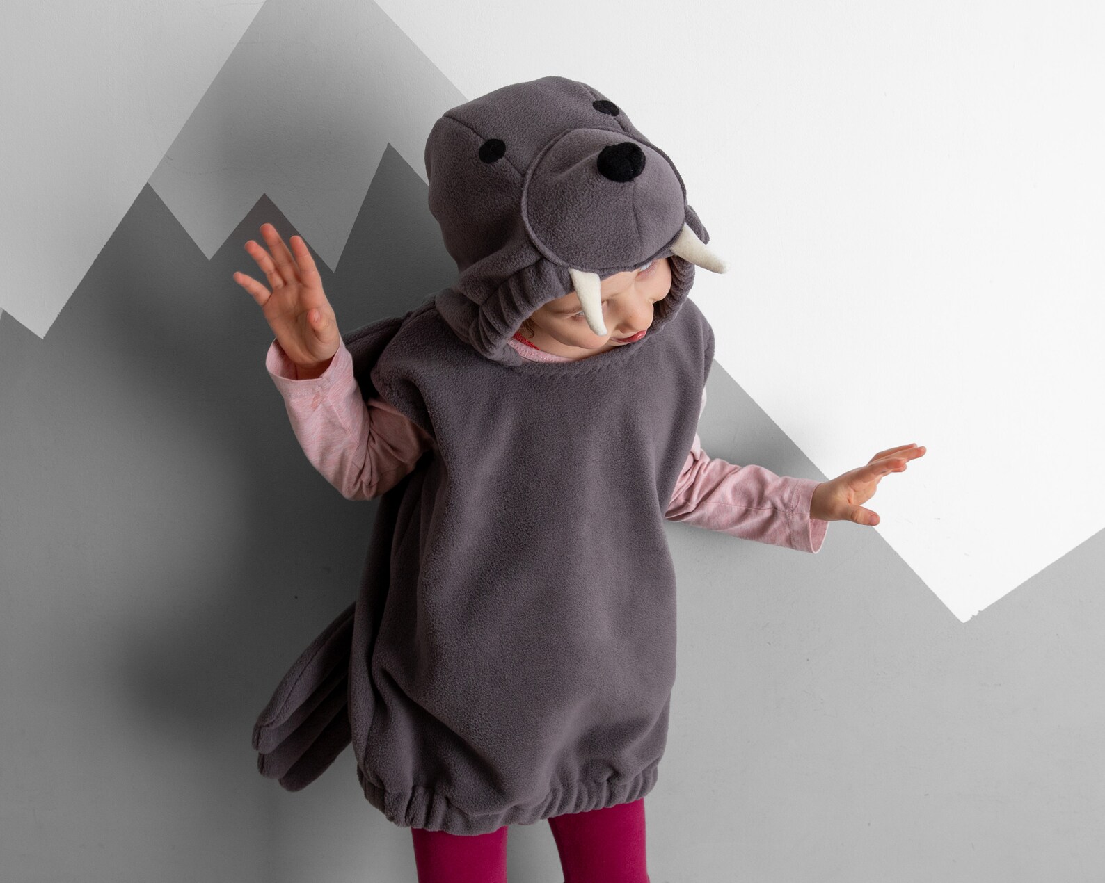 Walrus Costume, Party Halloween Costume for Boys or Girls, Toddler ...