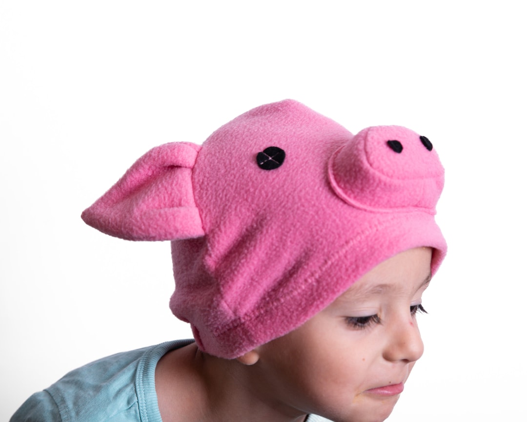 Pig Costume Hat, Fun Halloween Accessory for Adults and Children, Polar ...