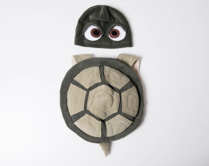 Turtle Shell Costume - Kids Dress Up, Halloween Toddlers Costume With ...