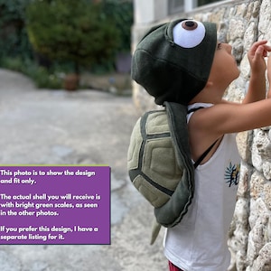 Turtle Costume for Toddlers, Kids Dress up Turtle Shell, Birthday Gift ...