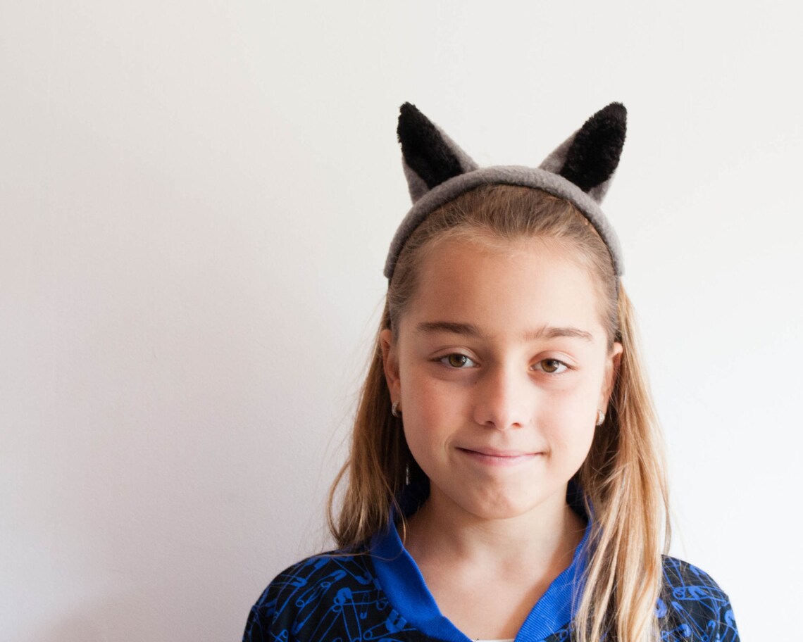 Wolf Ears Headband, Children's Wolf Head Band, Photo Prop, Woodland ...