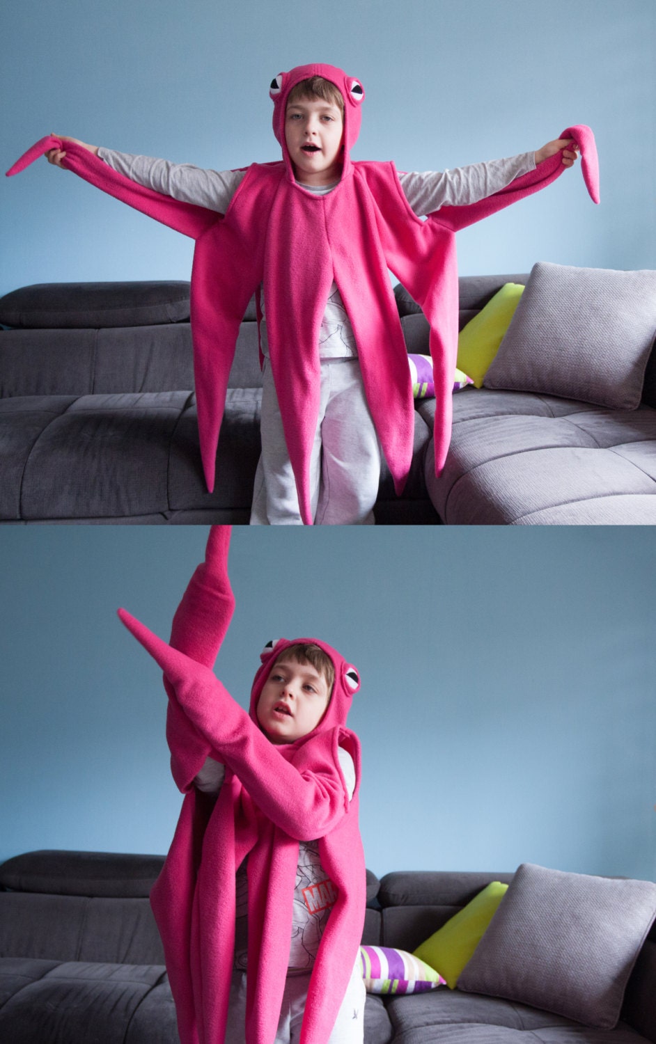 Red Octopus Costume Octopus Halloween Costume Party Costume - Etsy