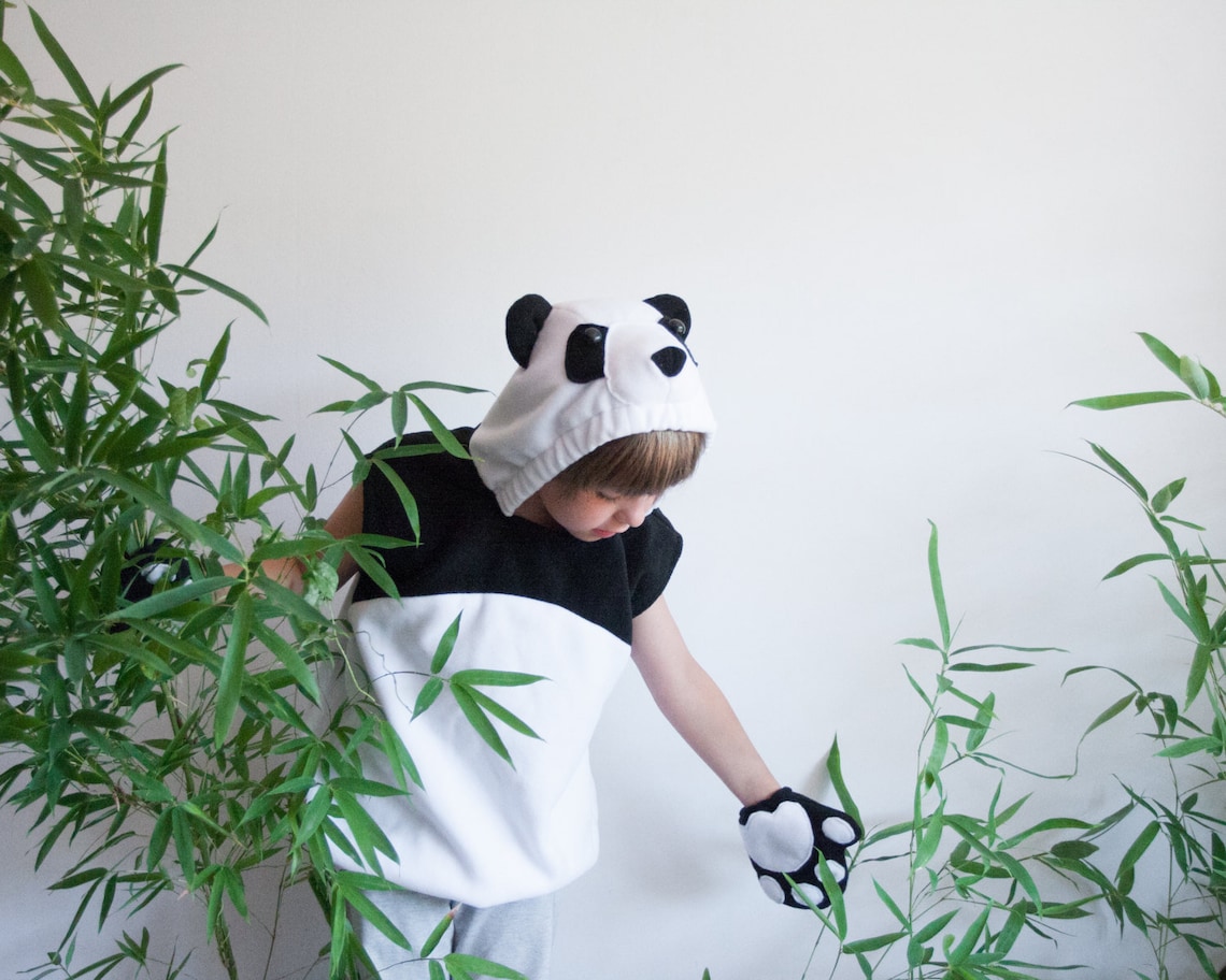 Panda Costume, Panda Bear Halloween Costume, Party Costume, for Boys or ...