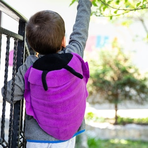 Roly Poly Bug Costume, Purple Pill Bug Halloween Accessory, Easy to Put ...