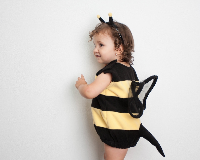 Bumble Bee Costume, Toddlers Halloween Costume, Party Costume, Girl ...