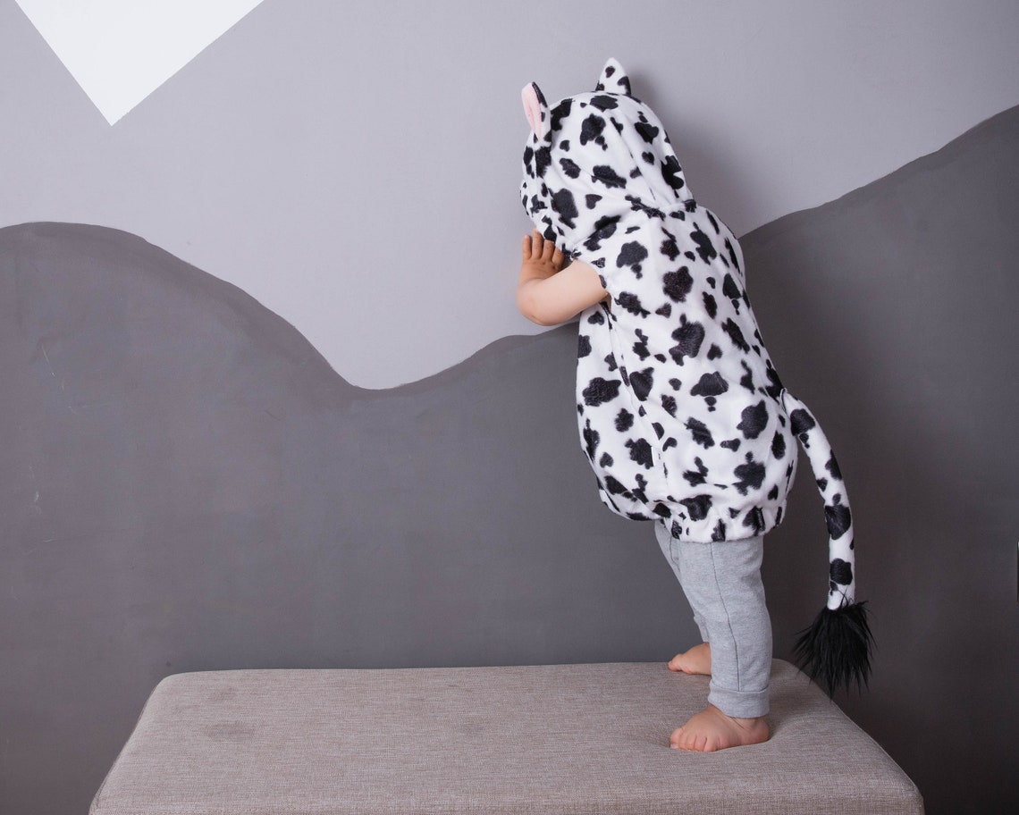 Toddler Cow Costume, Halloween Costume for Boys or Girls, Cattle Calf ...