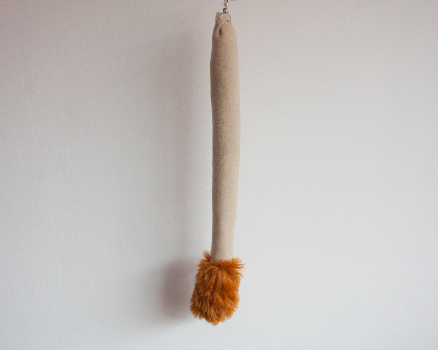 Lion Tail Beige and Orange Faux Fur Children's or | Etsy