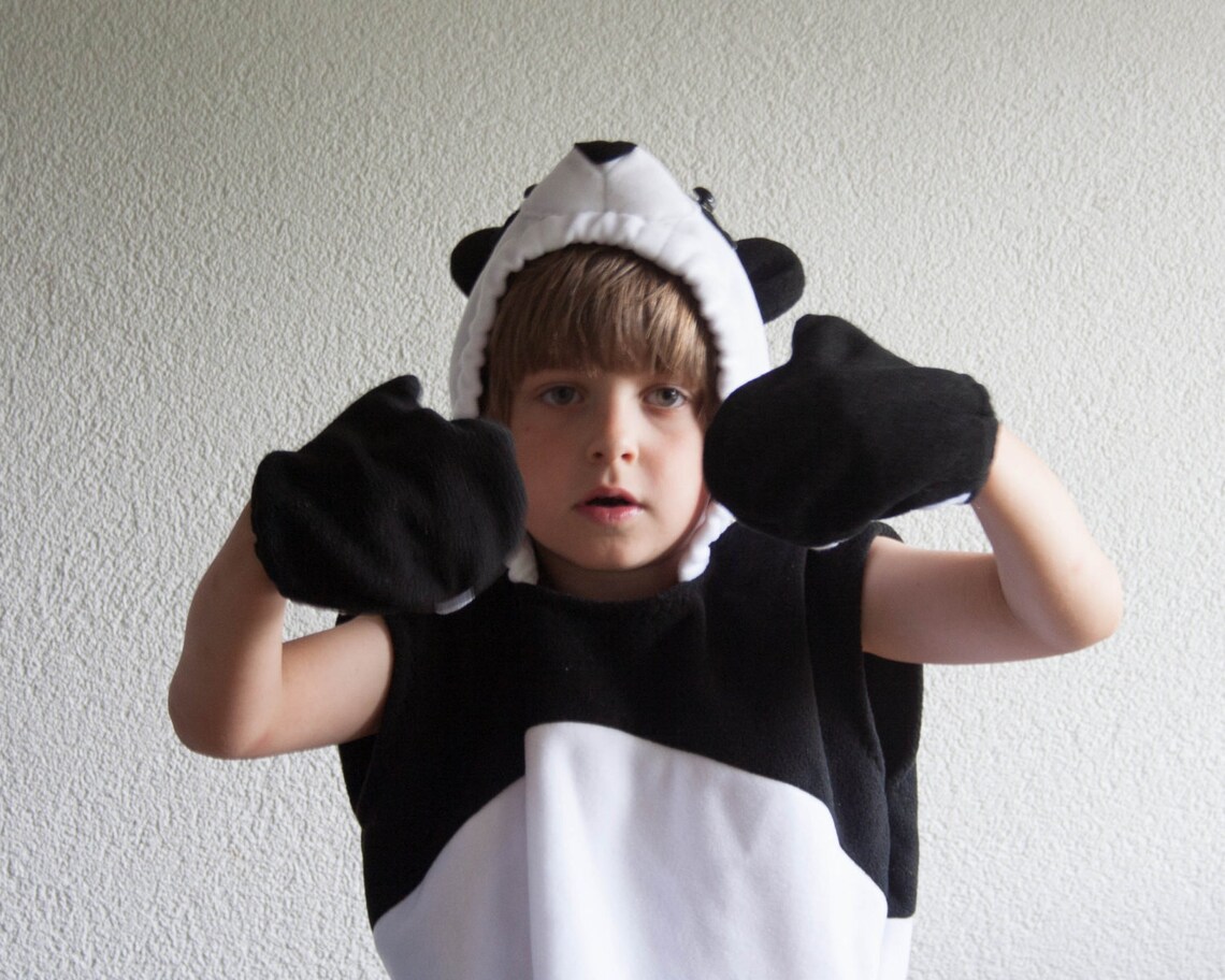 Panda Costume, Panda Bear Halloween Costume, Party Costume, for Boys or ...