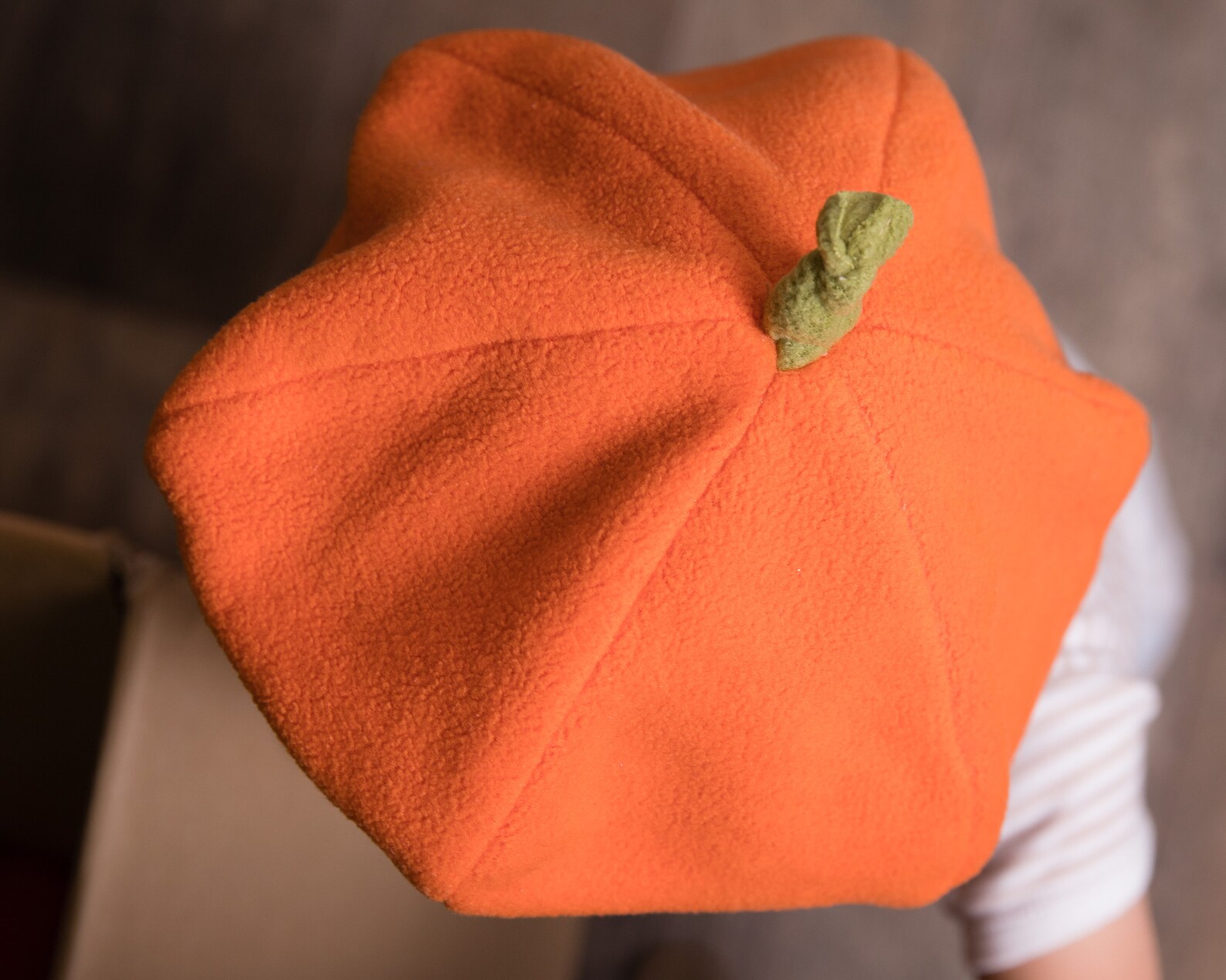 Pumpkin Hat Halloween Beret Orange Costume or Photography | Etsy