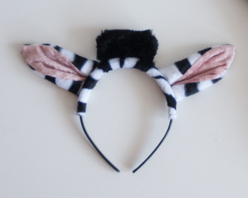 Zebra Ears Headband Children's or Adult's Photo Prop - Etsy
