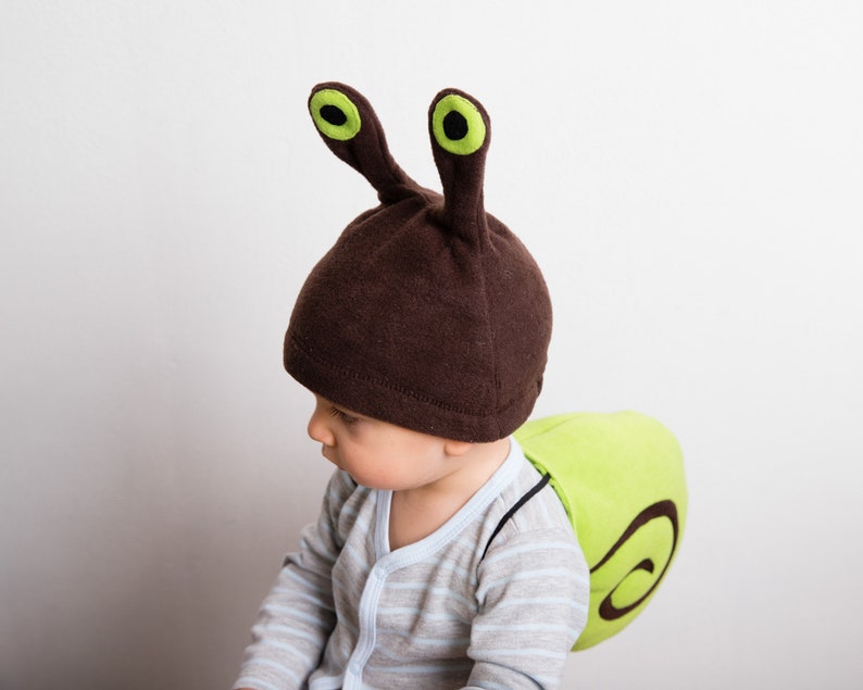 Green Snail Costume Green Snail Shell and Brown Snail Hat - Etsy