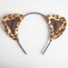 Leopard Ears / Leopard Headband / Leopard Costume / Leopard Cosplay ...