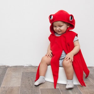 Red Octopus Costume, Octopus Halloween Costume, Party Costume, for Boys ...