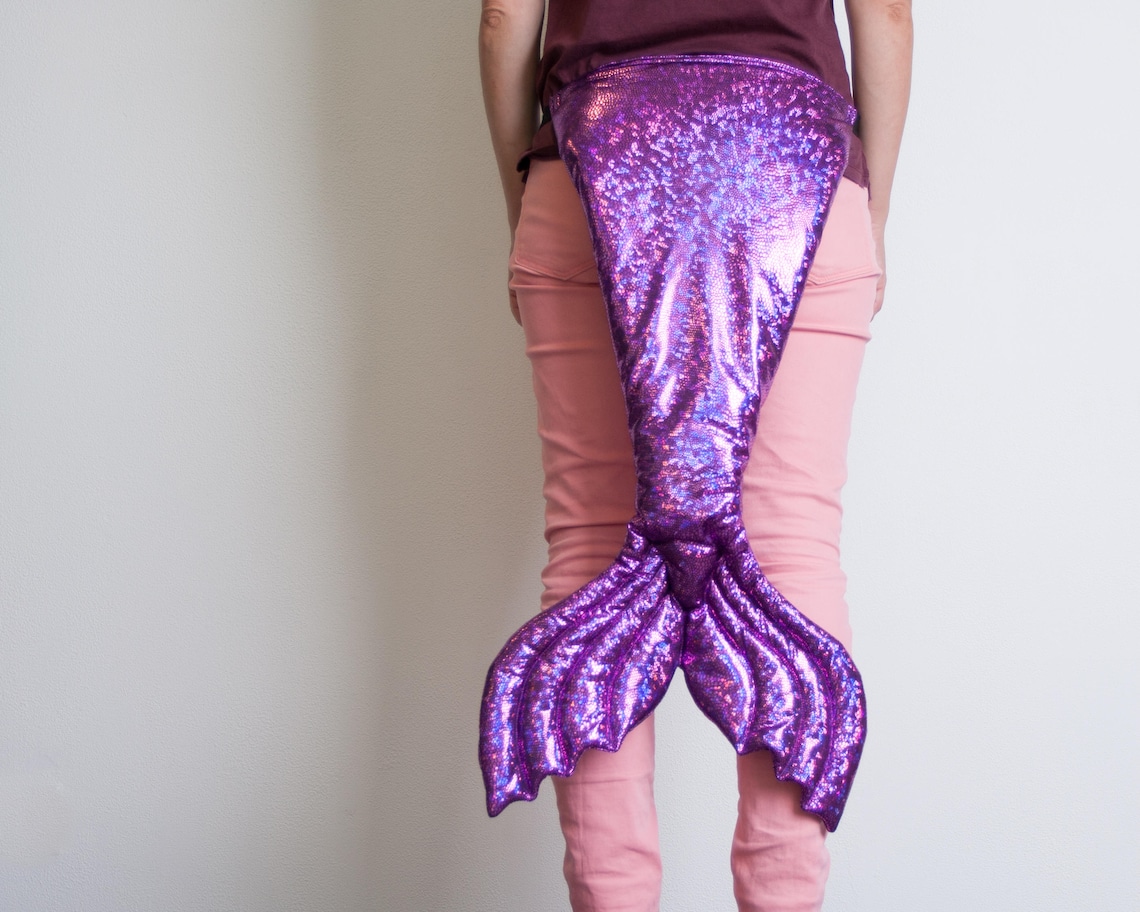 Purple Mermaid Tail Purple Skin Tail Photography Prop Photo | Etsy