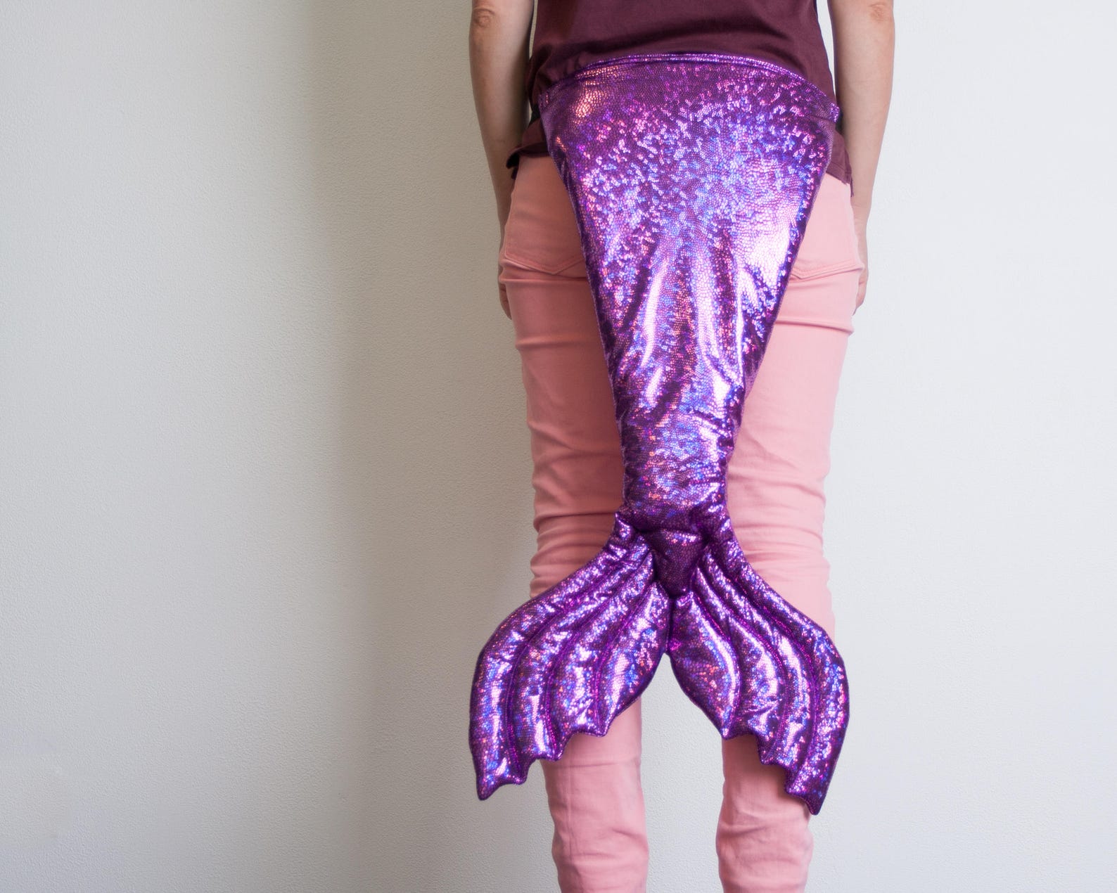 Purple Mermaid Tail Purple Skin Tail Photography Prop Photo | Etsy