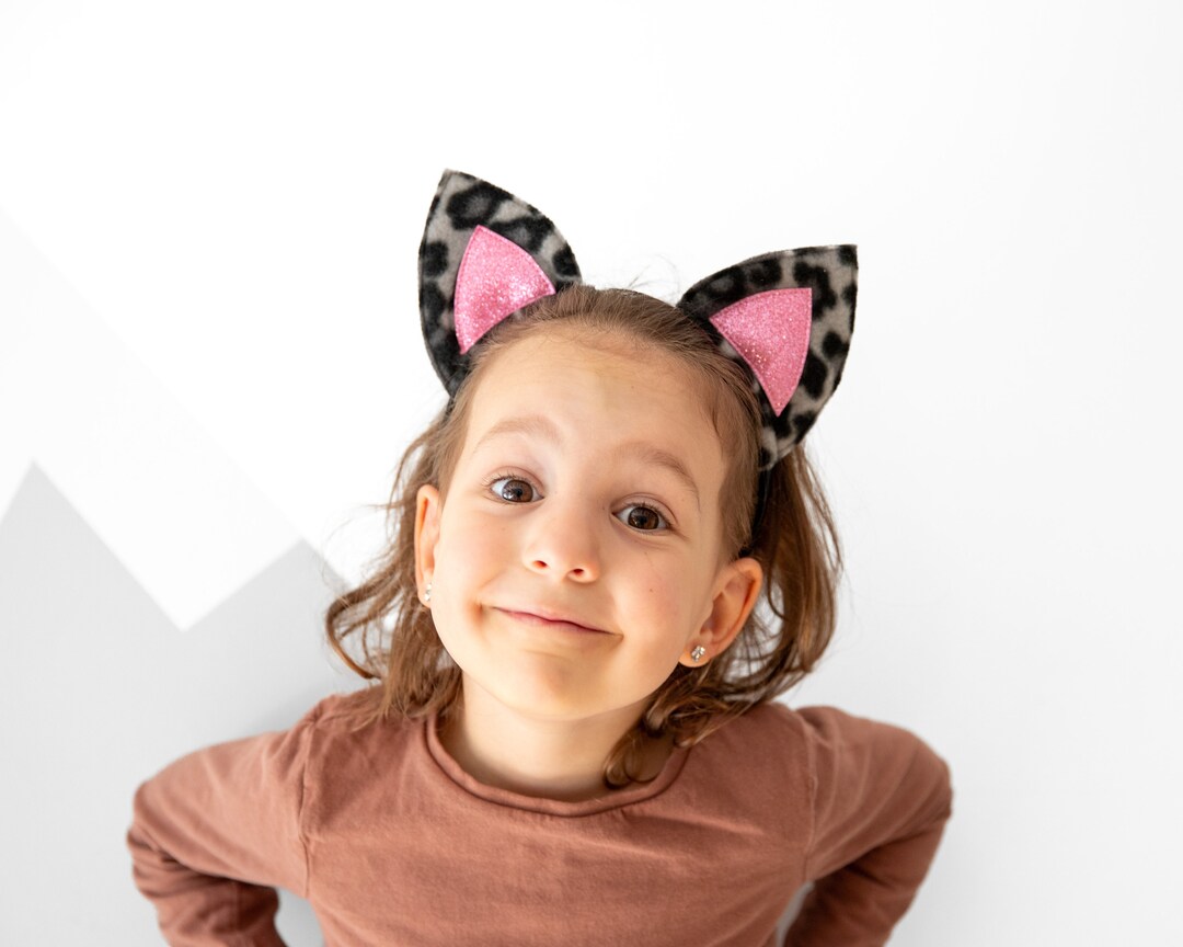 Fun Leopard Ears for Girls or Adults / Leopard Costume Accessory for ...